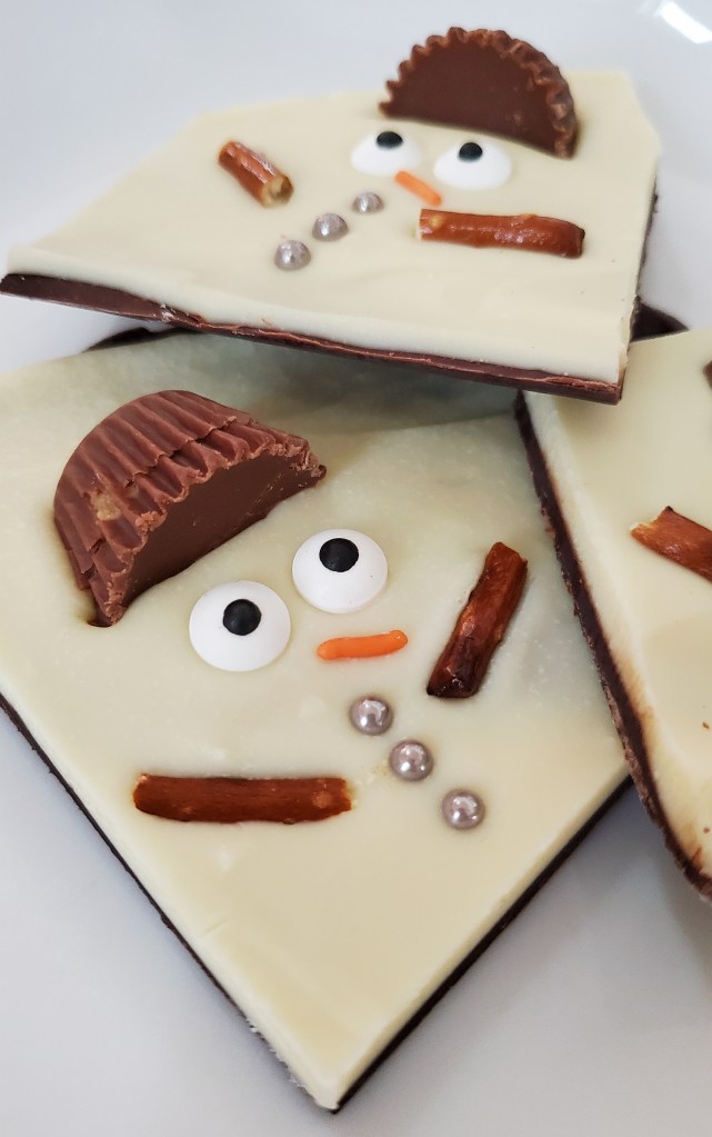 Melted Snowman Peppermint Bark | Mainstay Kitchen & Home